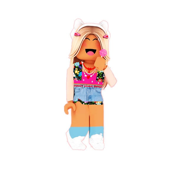 Lollipop Roblox Girl Png Svg Sublimation Roblox Girl Png Svg Lollipo ...