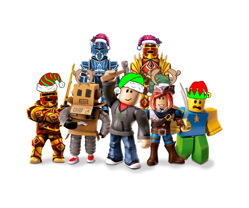 Christmas Roblox Cousin Crew PNG SVG Bundle (digital Download) - Etsy