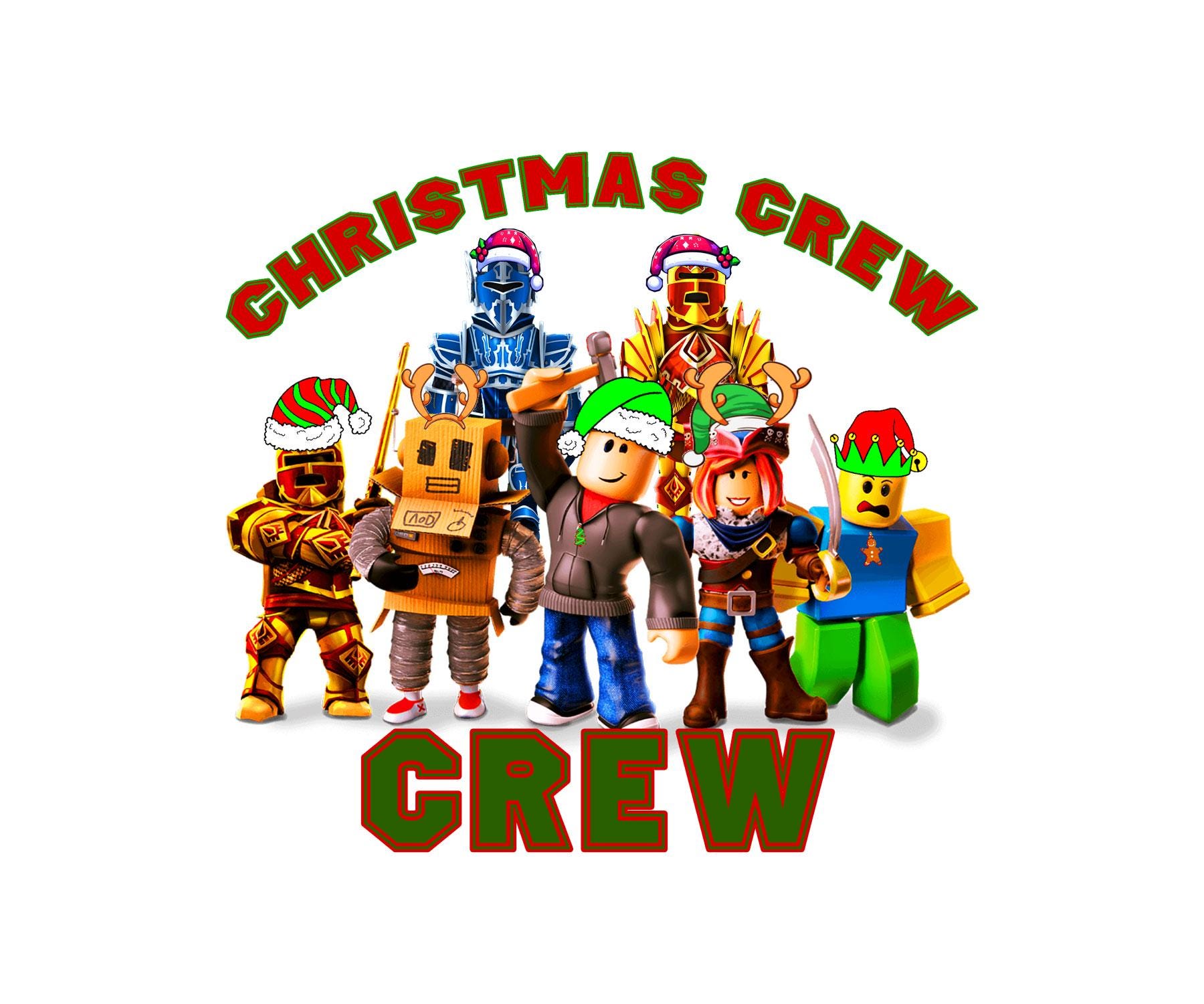 Christmas Roblox PNG Clipart: 5 Designs (digital Download) - Etsy