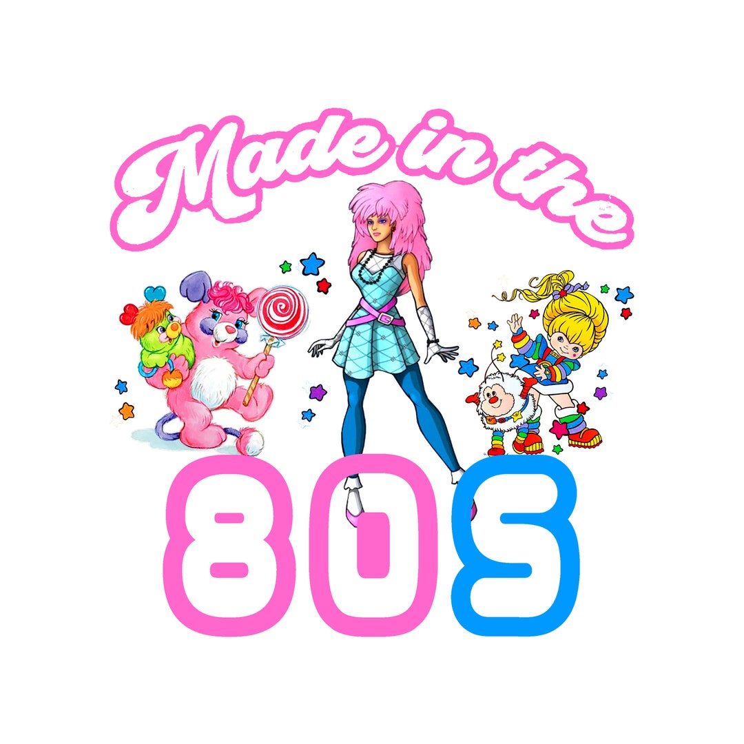 Made in the 80s Svg Png, Bundle Retro Character Cartoon Svg Sublimation ...