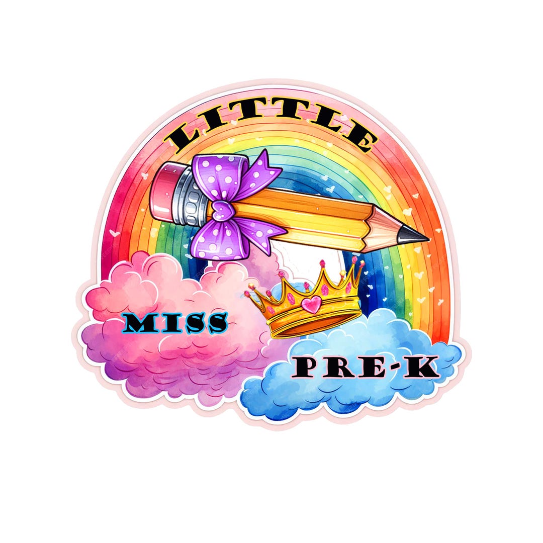 Pre-k Png, Little Miss Pre-k Png,bundle Miss Pre-k Png,back to School ...