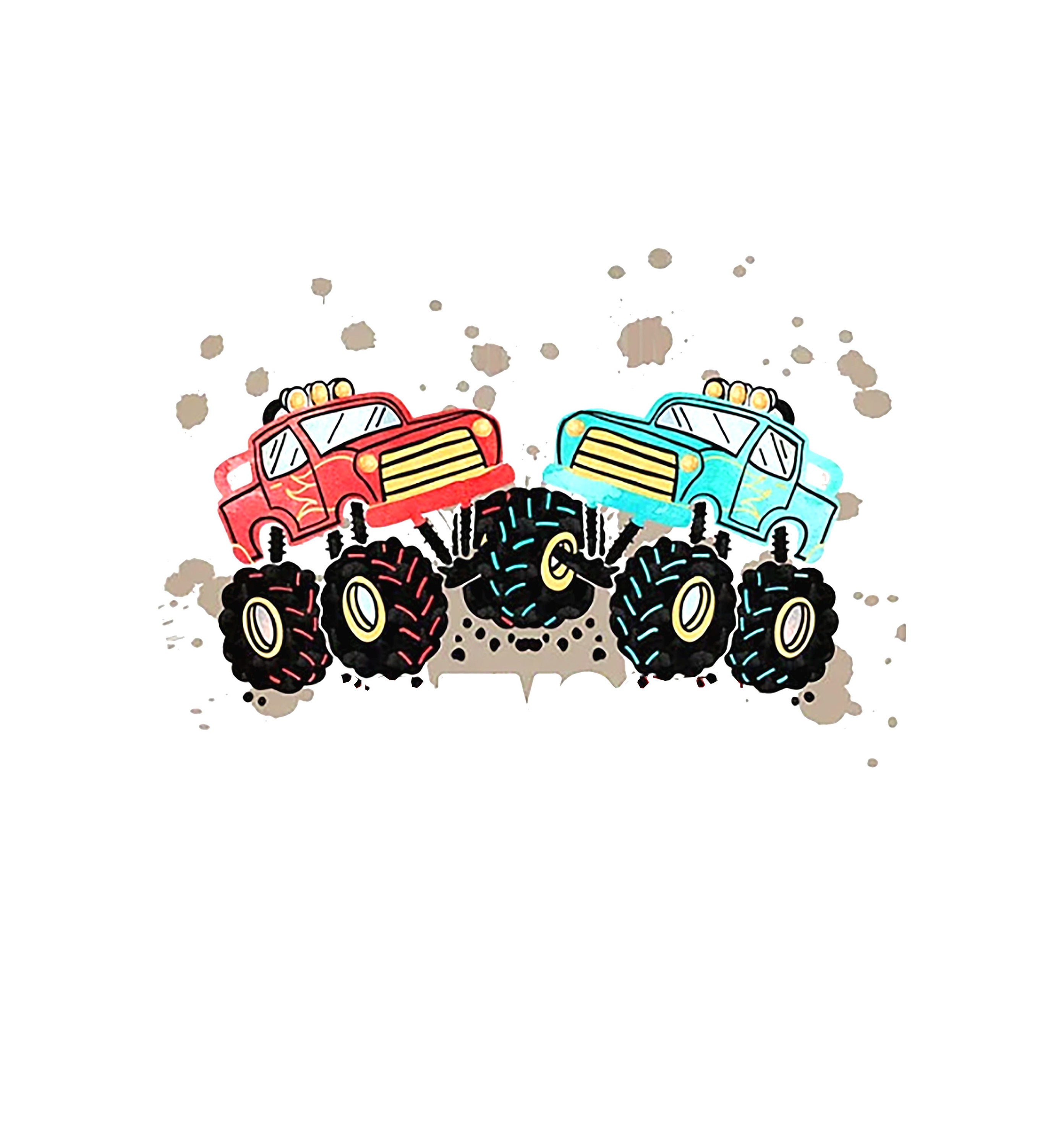 Monster Truck Happy Birthday Png Svg Sublimation Bundle, Truck Happy ...