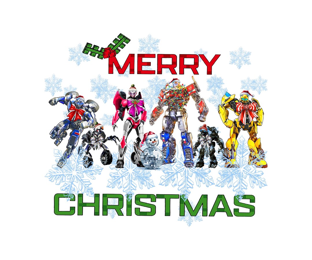 Merry Transformer Christmas Png ,2024 Transfomers Christmas Png Optimus ...