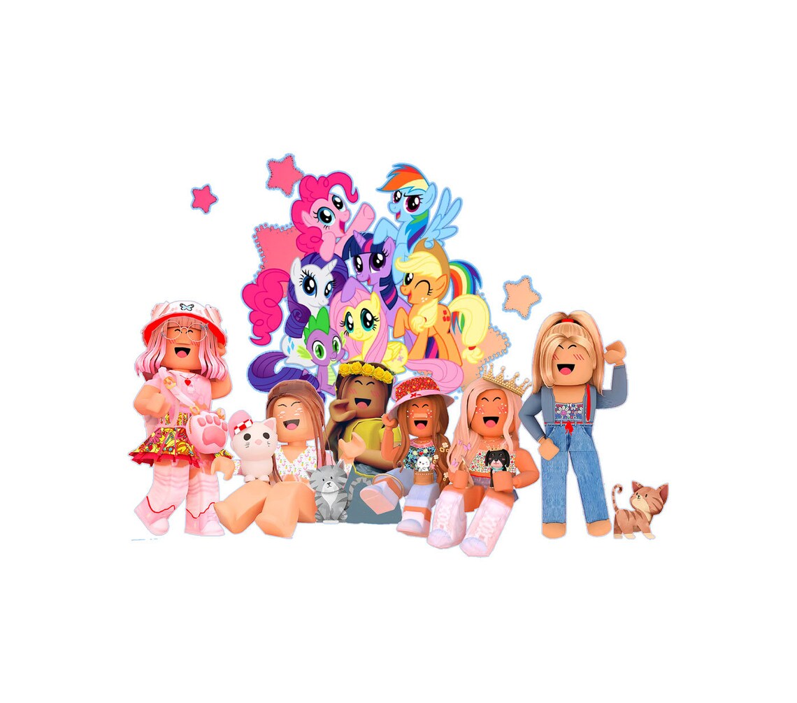 Roblox Girls New Png Svg Sublimation , Roblox Girls Bundle for Friends ...