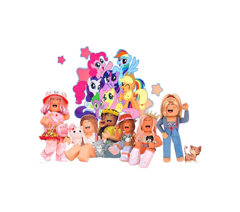 Roblox Girls New Png Svg Sublimation , Roblox Girls Bundle for Friends ...