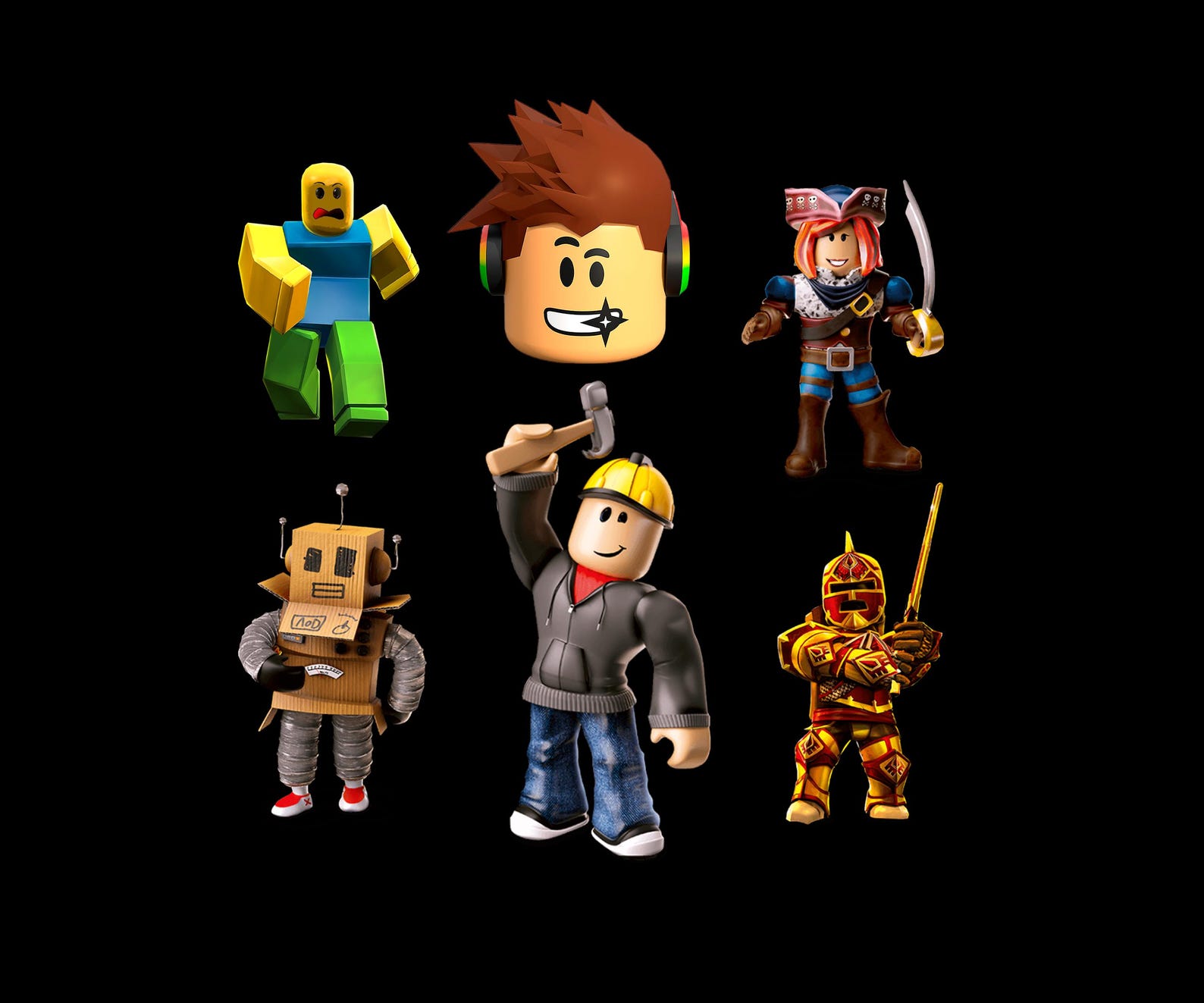 Roblox SVG PNG Bundle: 4 Designs, Sublimation Graphics (digital ...
