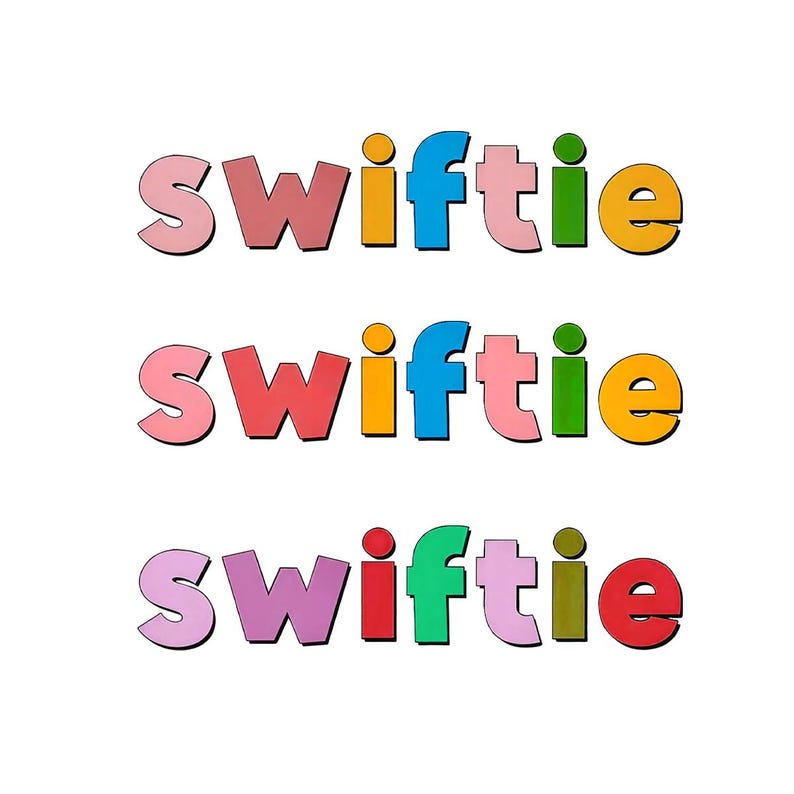 Customizable Swiftie Png Sublimation Swiftie Texts and Design Set to ...