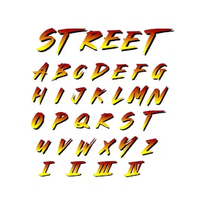 Street Fighter Game Png Svg Sublimation , - Etsy