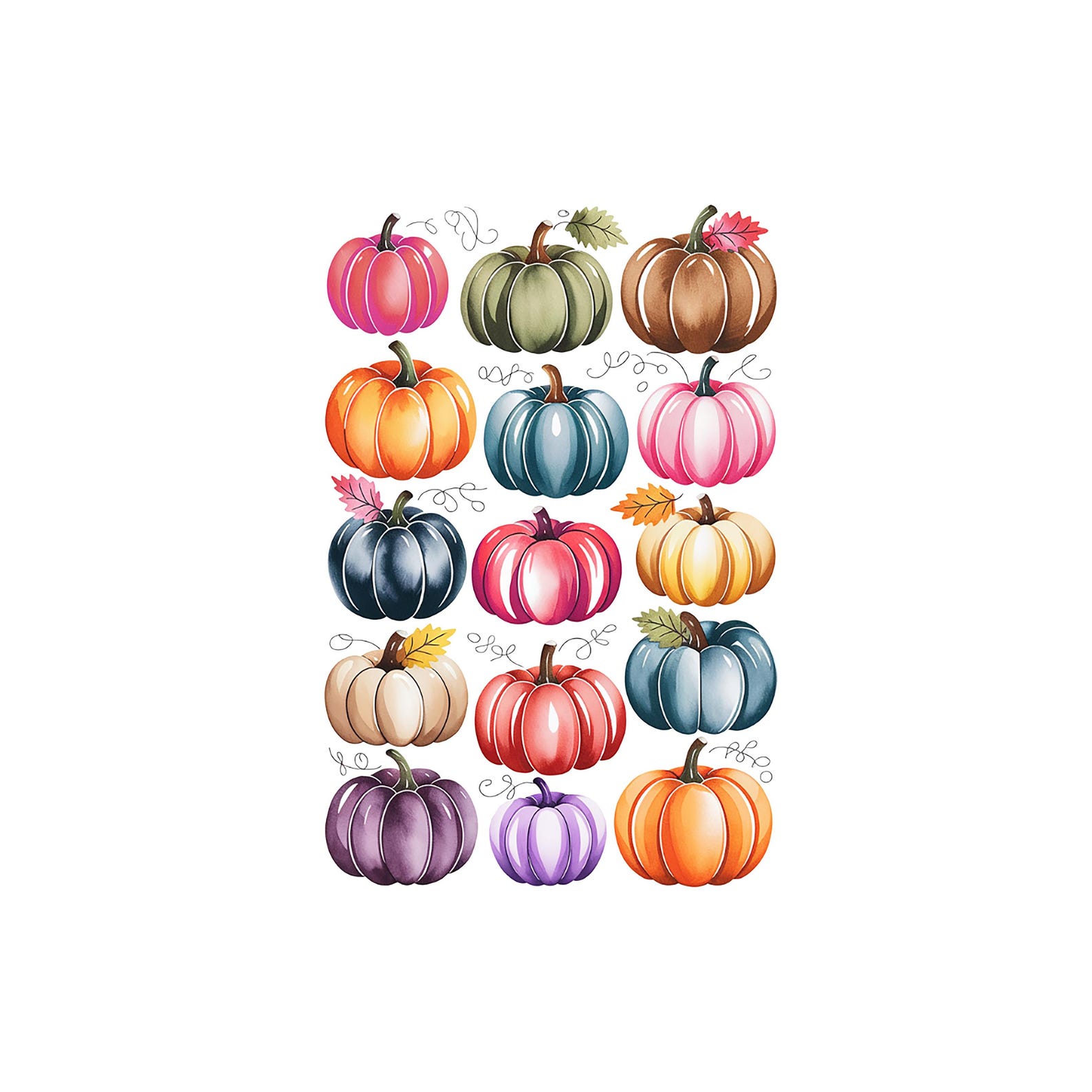 Fall Pumpkin Patch Truck PNG: Autumn Harvest Clipart (digital Download ...