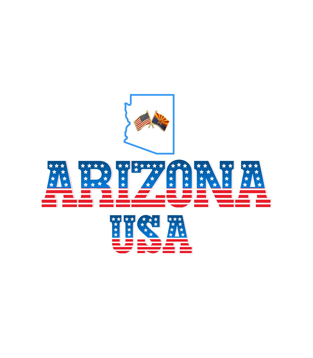 Arizona Png , USA Arizona Png Sublimation Bundle , Arizona Shirt Design ...