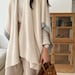 Wool Cape Cardigan - Etsy