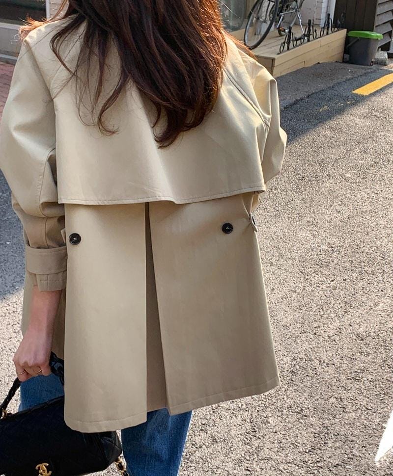 Half Trench Jacket - Etsy