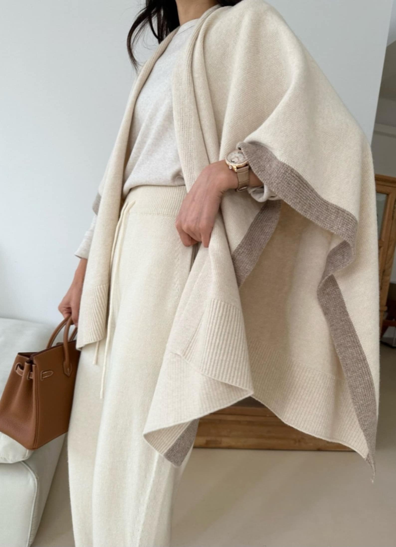Wool Cape Cardigan - Etsy