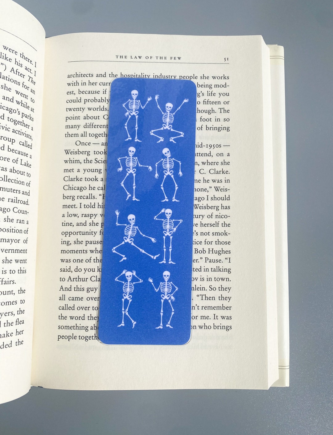 Spooky Skeleton Bookmark Bundle - Etsy