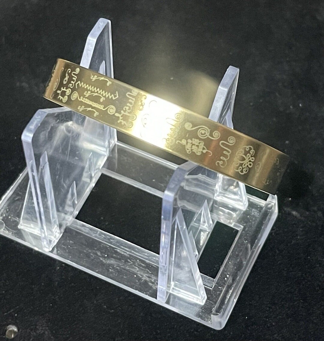 Bioenergetic Geometry Immunity Support Brass Bracelet - Etsy