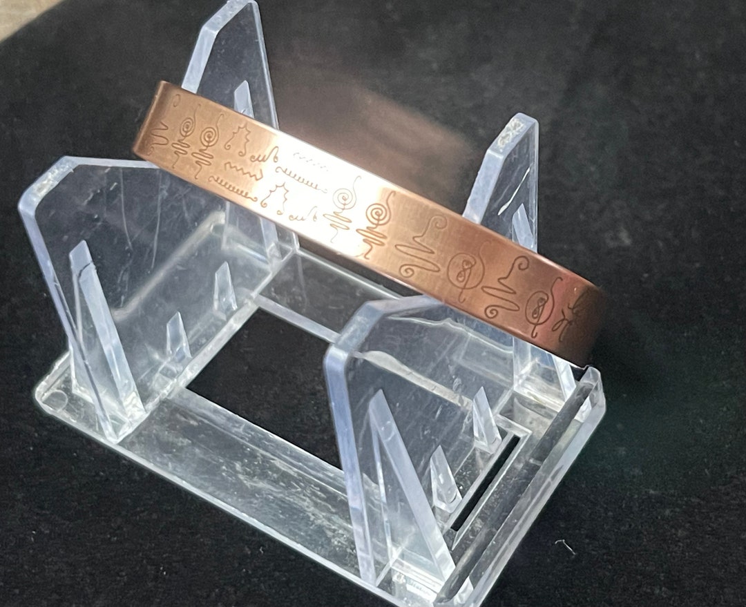 Bioenergetic Geometry Liver Health and Function Support Copper Bracelet ...