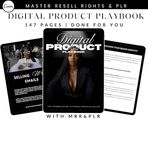 Done for You Digital Products - Etsy