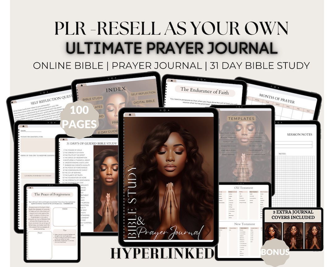 Ultimate All in One Prayer Journal, Bible Study Journal, Journal ...