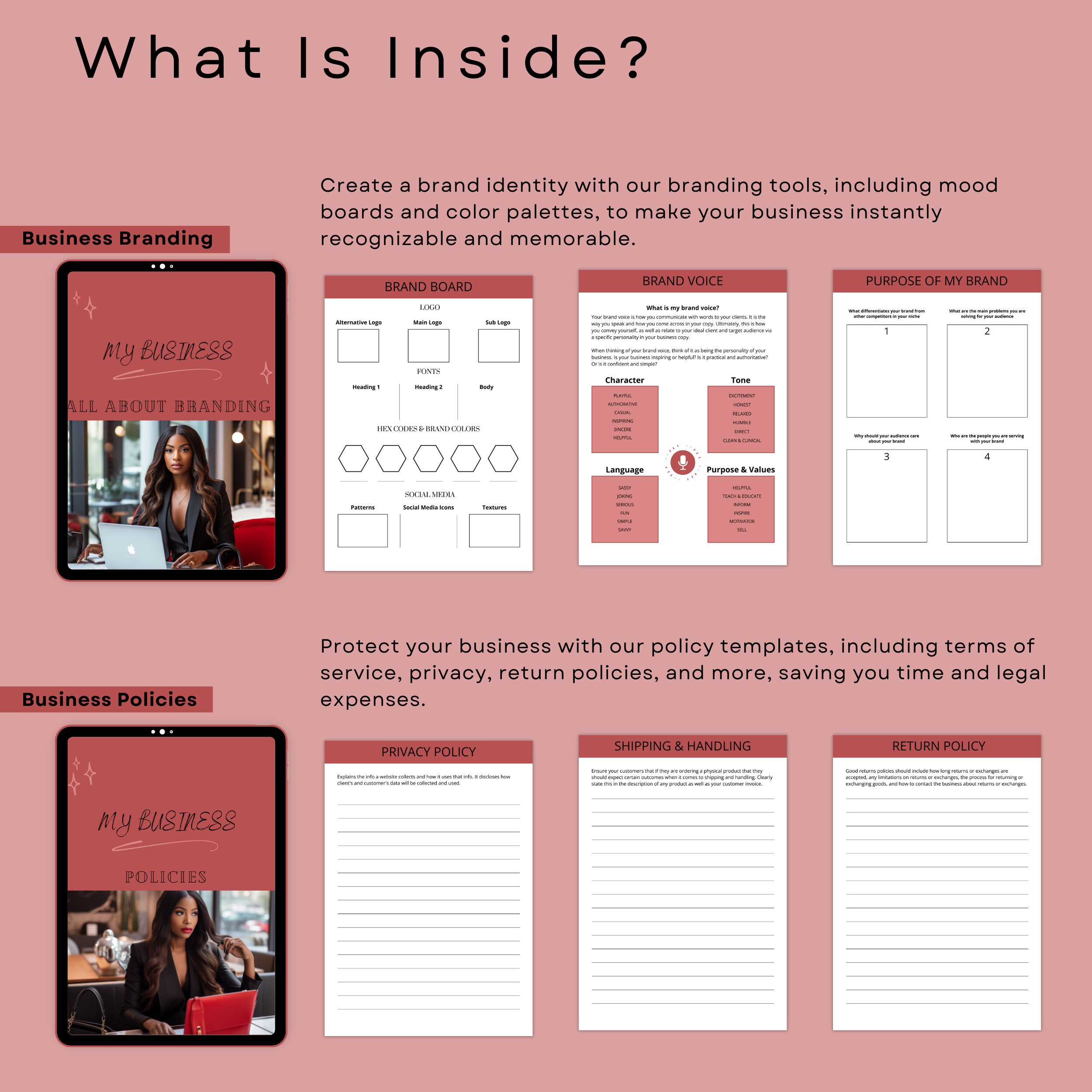 Plr - 2024 Girl Boss Planner, Business Planner, Goodnotes iPad Planner ...