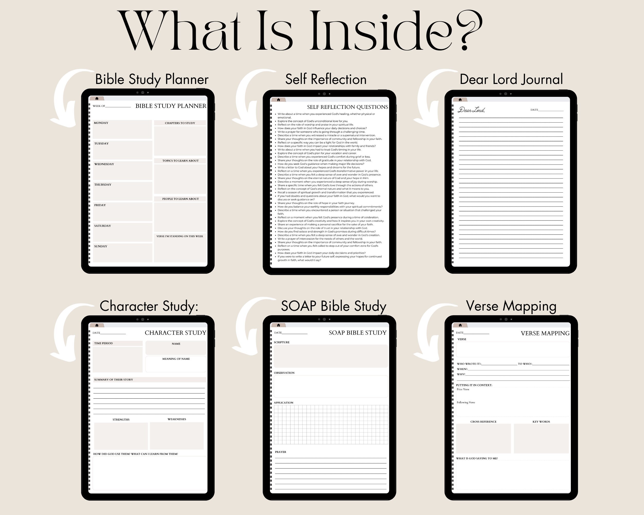 Ultimate All in One Prayer Journal, Bible Study Journal, Journal ...