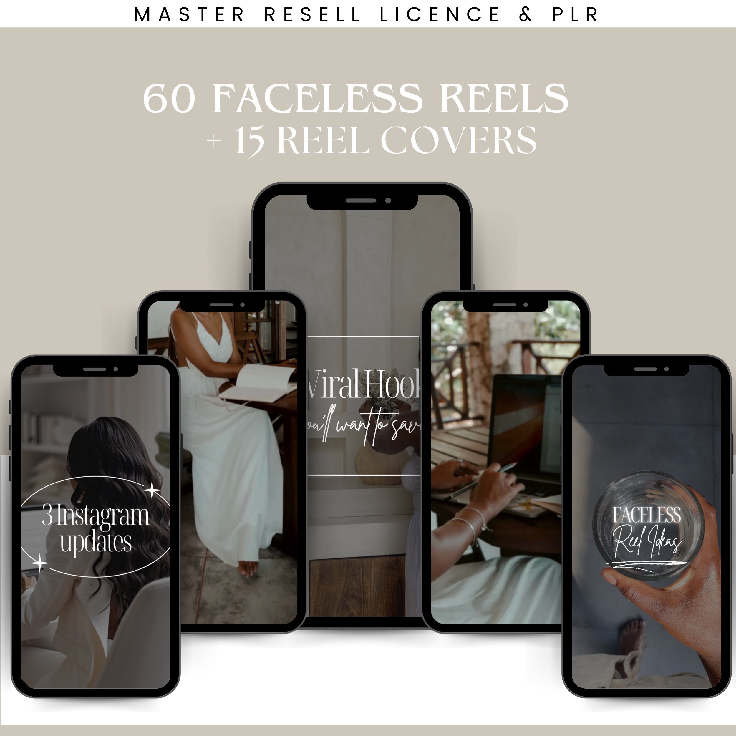 Melanin Faceless Social Media Launch Kit Instagram and Tik Tok ...