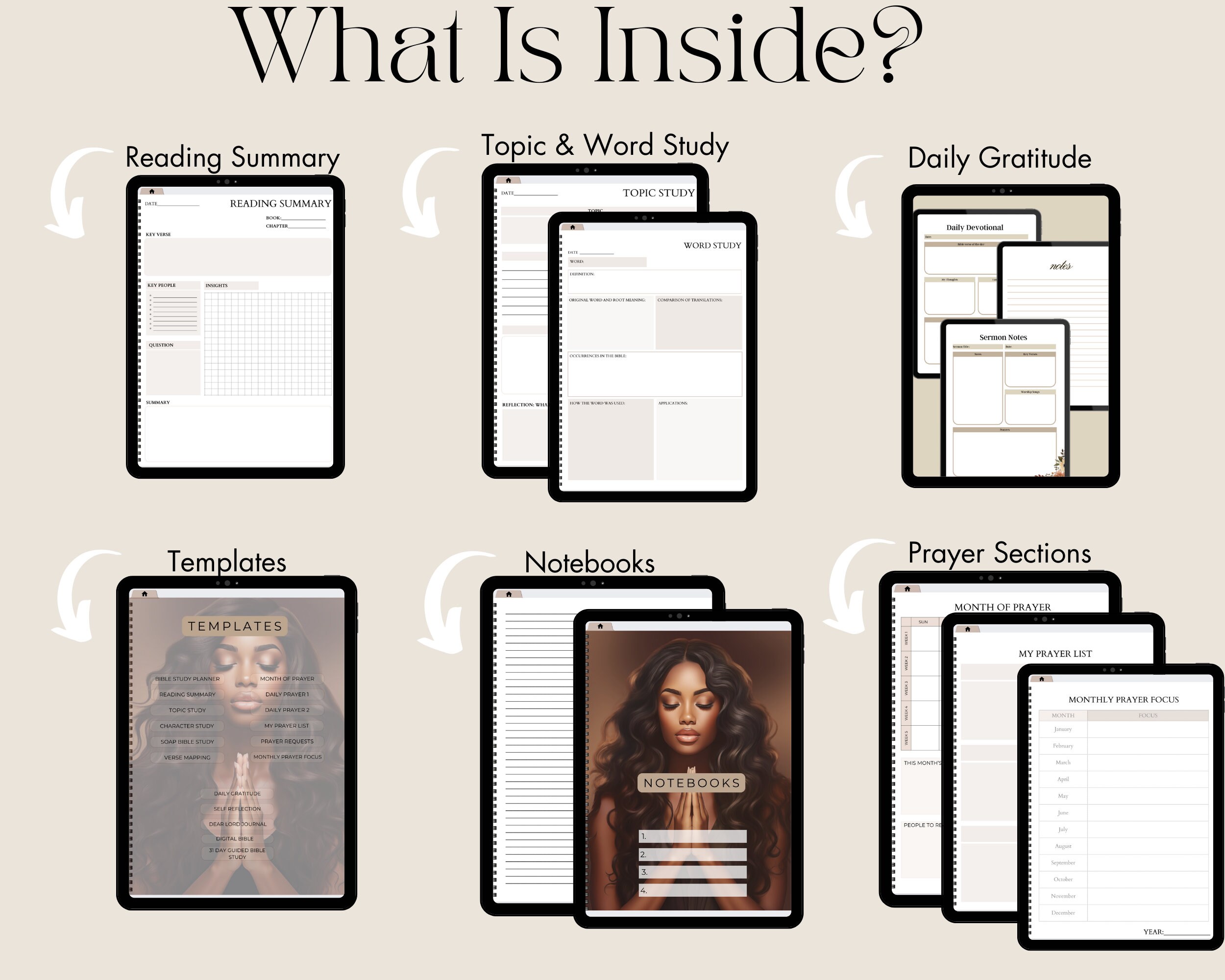 Ultimate All in One Prayer Journal, Bible Study Journal, Journal ...