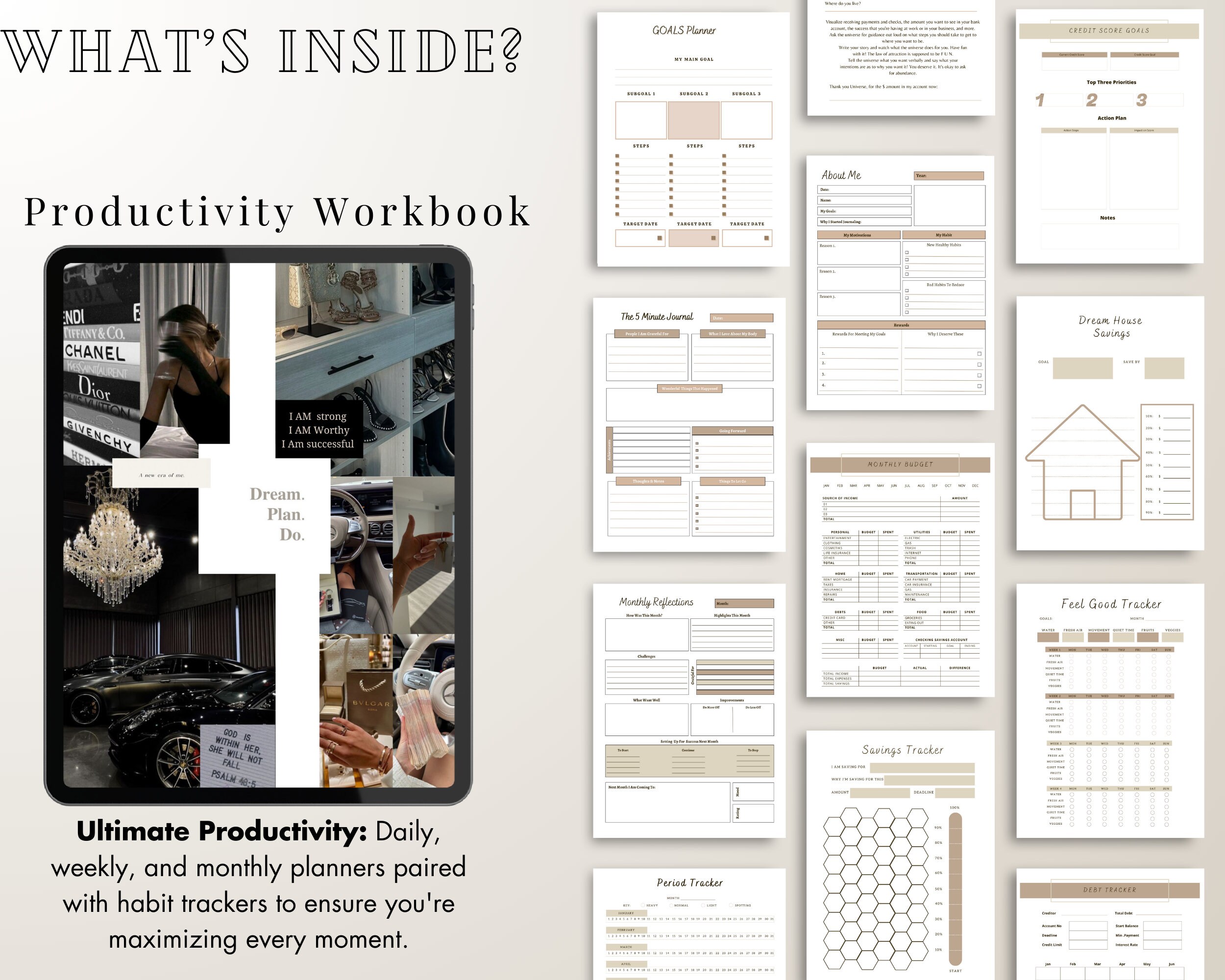 2024 Life Planner, Level up Planner, Goodnotes Planner, Self Care, All ...