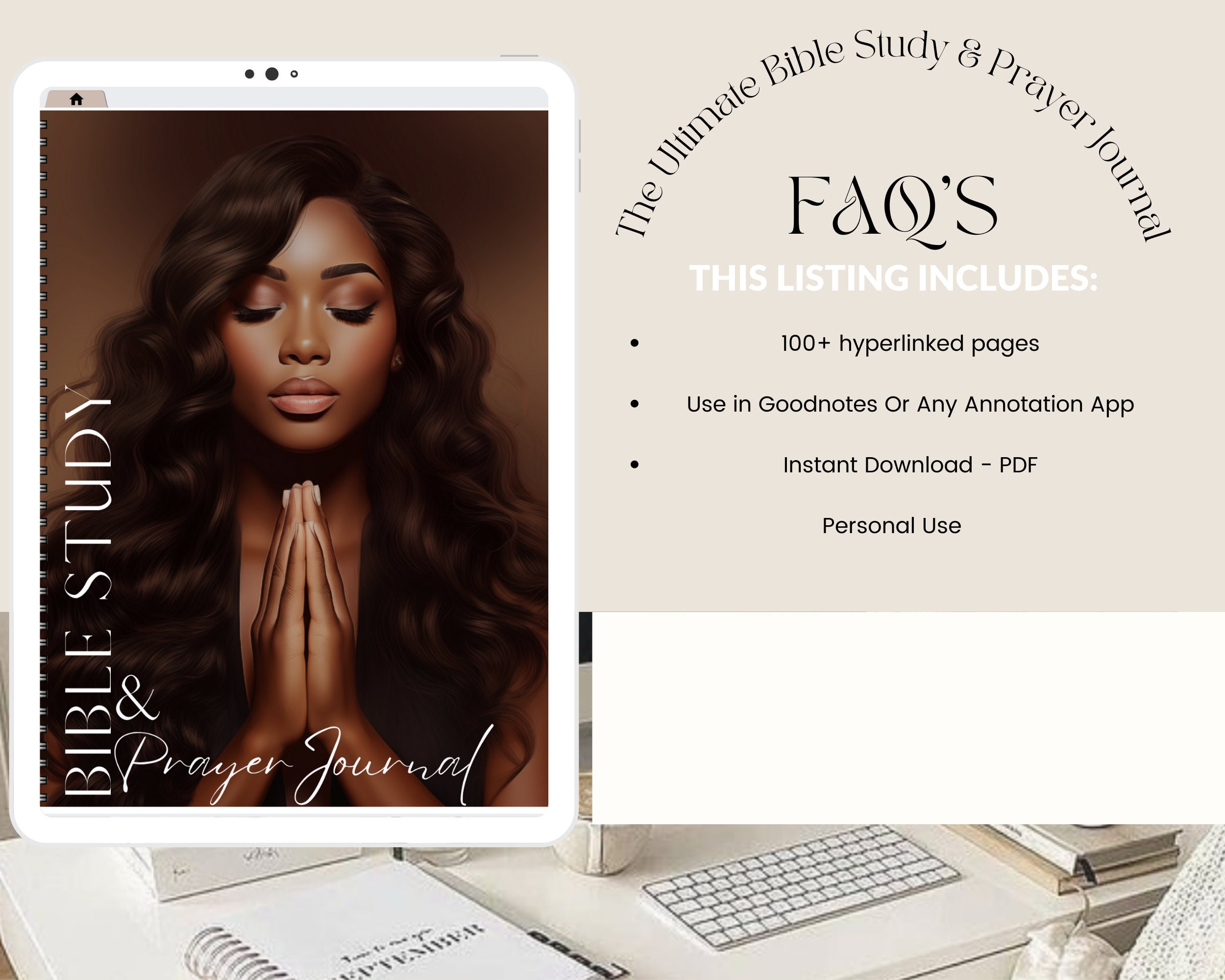 Ultimate All in One Prayer Journal, Bible Study Journal, Journal ...