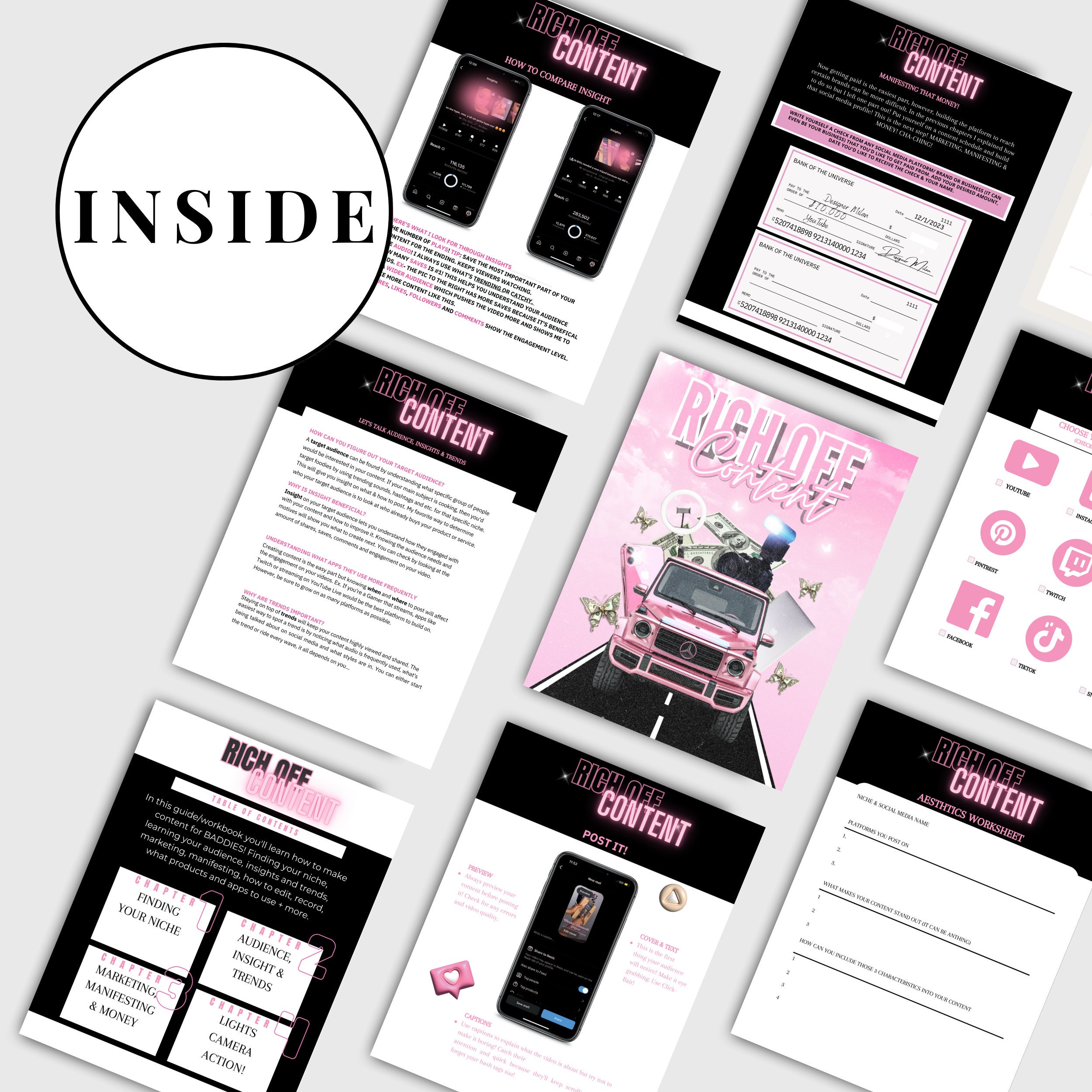 Rich off Content With PLR Ebook, Plr Planner, Plr, DFY Ebook, Done for ...