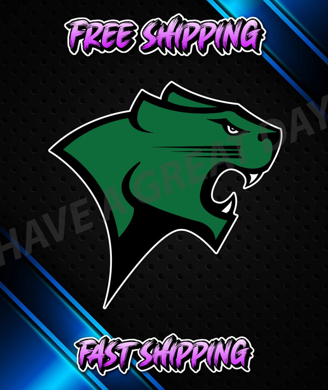 Chicago State Cougars Logo Sticker / Vinyl Decal / 10 Sizes Free ...