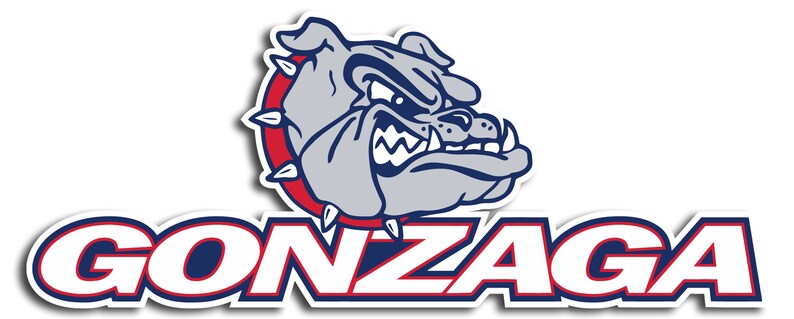 Gonzaga Bulldogs Main Logo Sticker / Vinyl Decal / 10 Sizes Free ...
