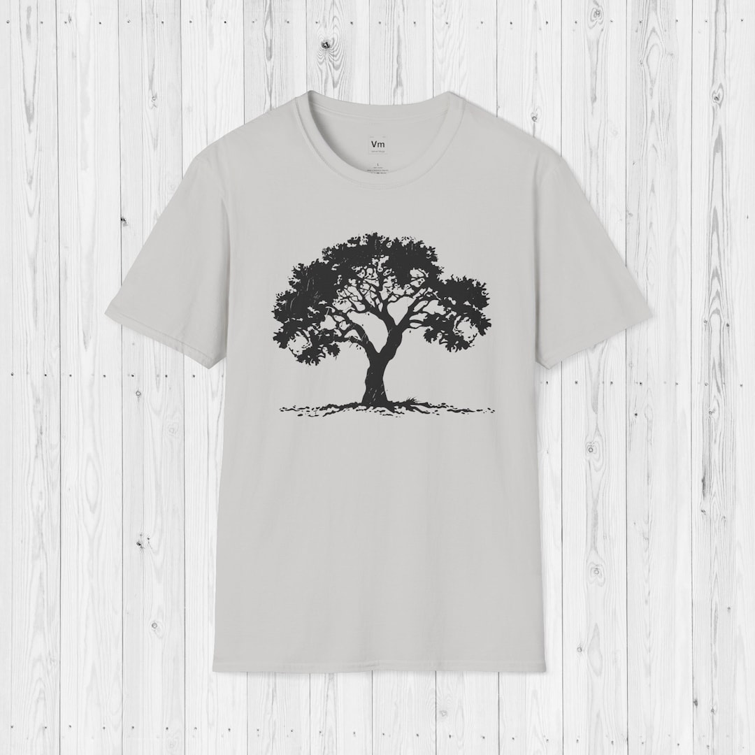 Tree Tshirt - Oak Tree - Nature Tshirt - Tree T Shirt Men - Men's ...