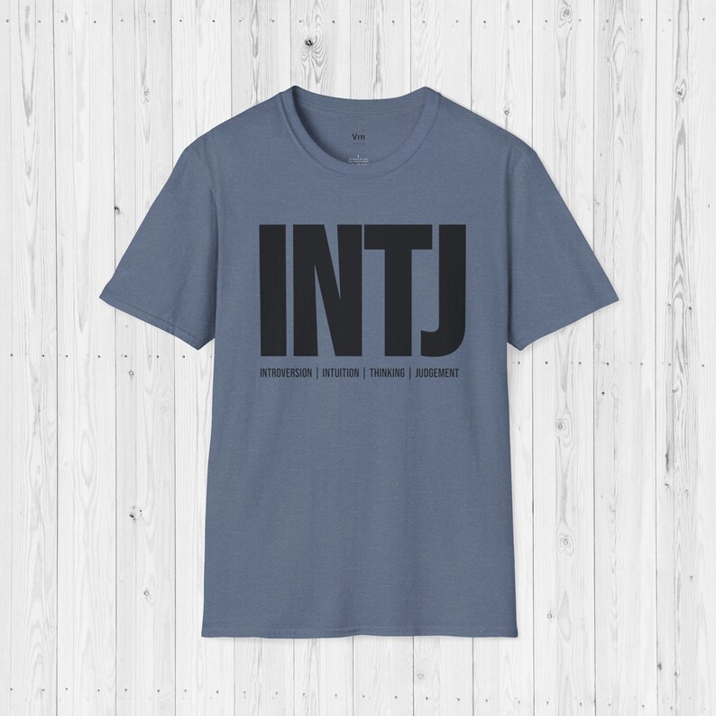 INTJ Personality Type Shirt | Short Sleeve Unisex T-shirt | INTJ Gift ...