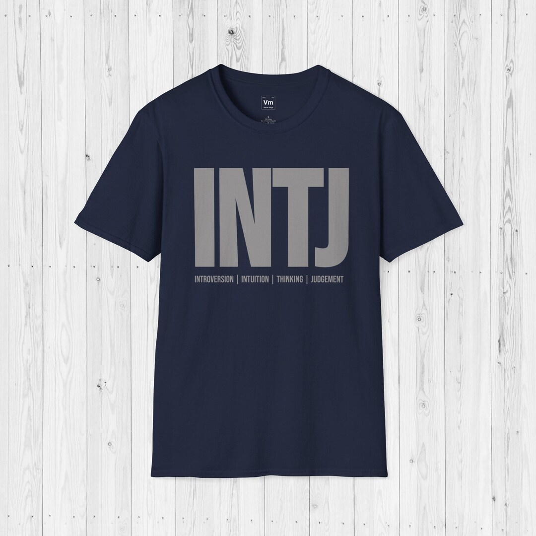 INTJ Personality Type Shirt | Short Sleeve Unisex T-shirt | INTJ Gift ...