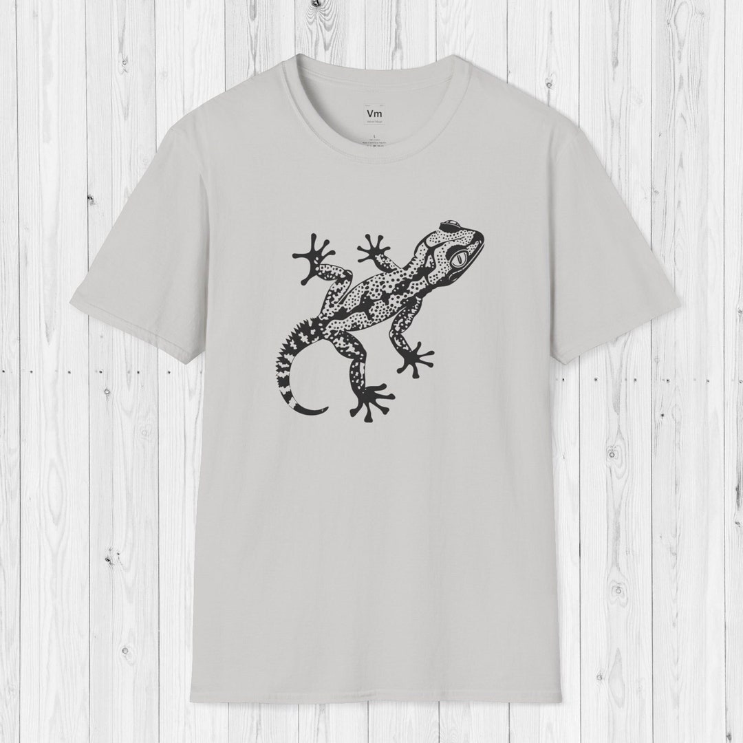 Gecko Shirt Gecko T-shirt Lizard Shirt Animal Lover Gift - Etsy