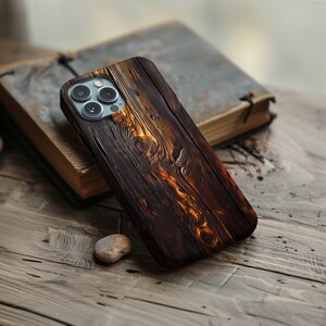 Rustic Timber Wood Grain Phone Case: Dual Layer Protection - Etsy