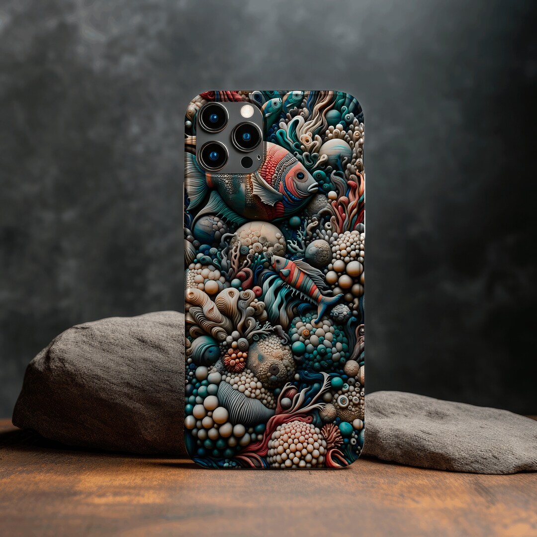 Deep Sea Dream: Dive Into 3D Artistry With This Stunning Coral Case! - Etsy