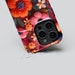 Vibrant Textured Flower Garden Phone Case 3D Floral Sculpture Design ...