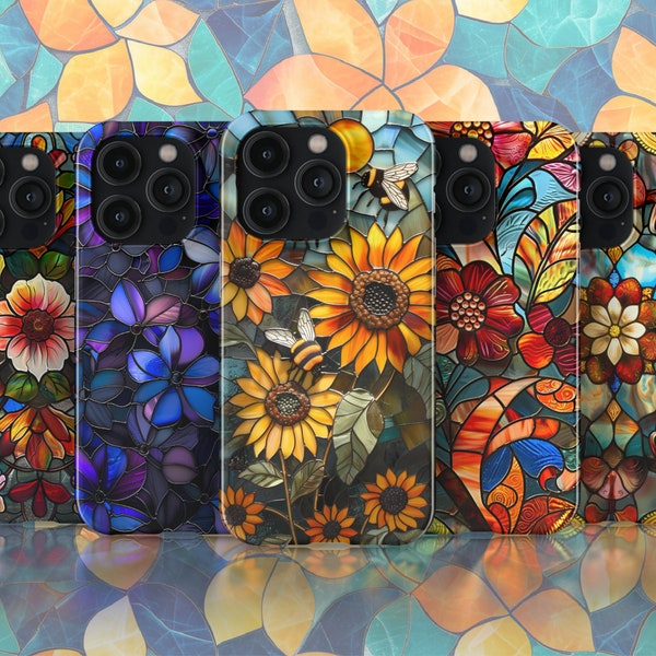 Mosaic Glass Cell Phone Case - Etsy UK