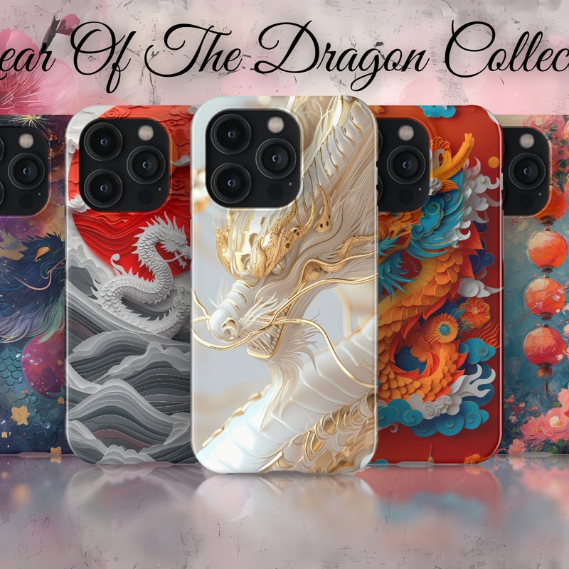 Chinese Dragon Phone Case - Etsy