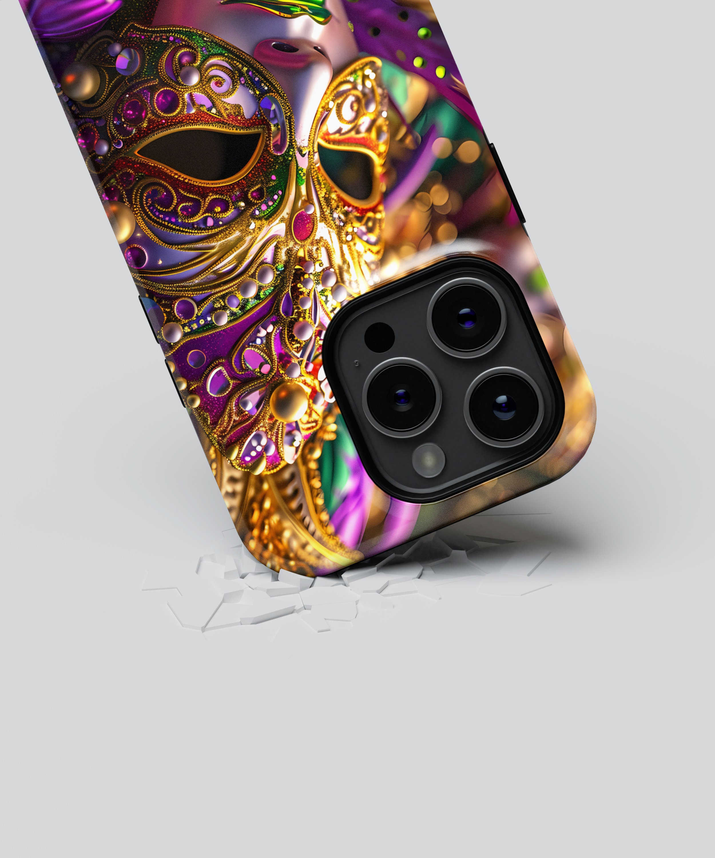 Mardi Gras Masquerade Venetian Mask Design Festive Designer Protective ...