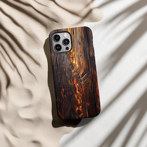 Rustic Timber Wood Grain Phone Case: Dual Layer Protection - Etsy