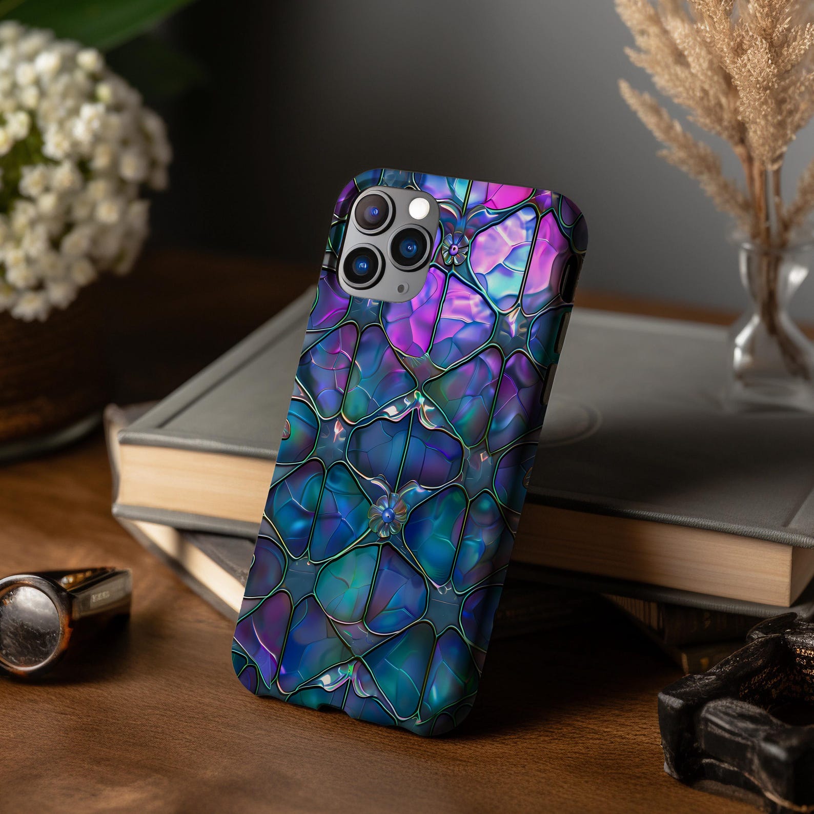 Mystical Stained Glass Phone Case | iPhone 15 14 13 12 11 Pro Max ...