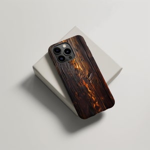 Rustic Timber Wood Grain Phone Case: Dual Layer Protection - Etsy
