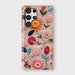 Vibrant Textured Flower Garden Phone Case 3D Floral Sculpture Design ...