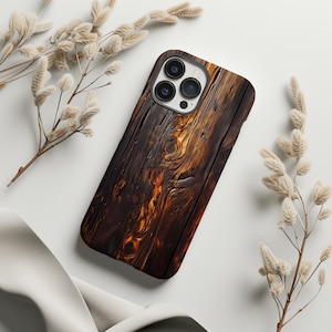 Rustic Timber Wood Grain Phone Case: Dual Layer Protection - Etsy