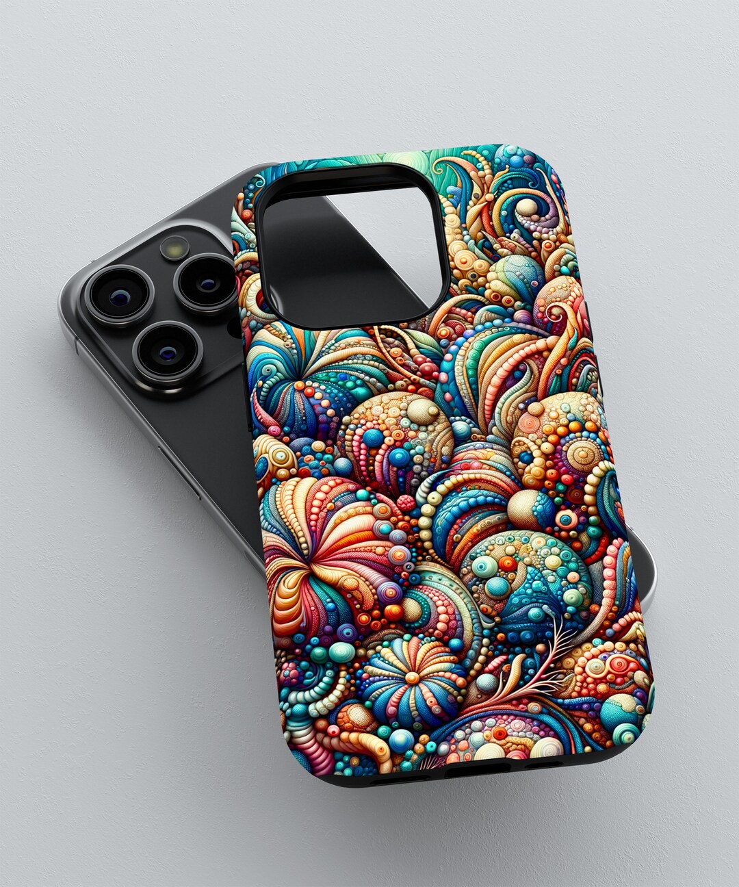 Vibrant Boho Swirls: Dive Into Colorful Artistry With This Unique Phone ...