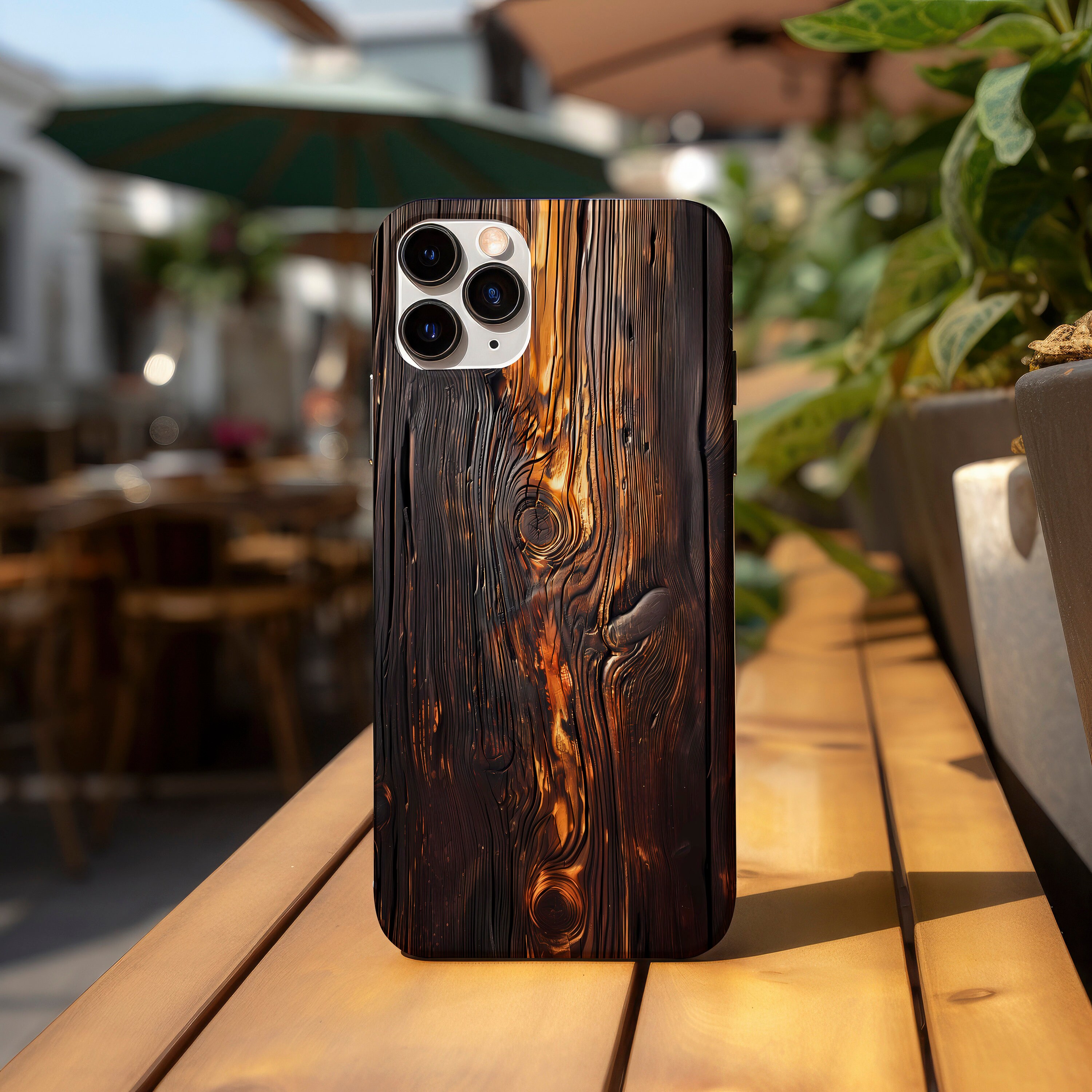 Rustic Timber Wood Grain Phone Case: Dual Layer Protection - Etsy