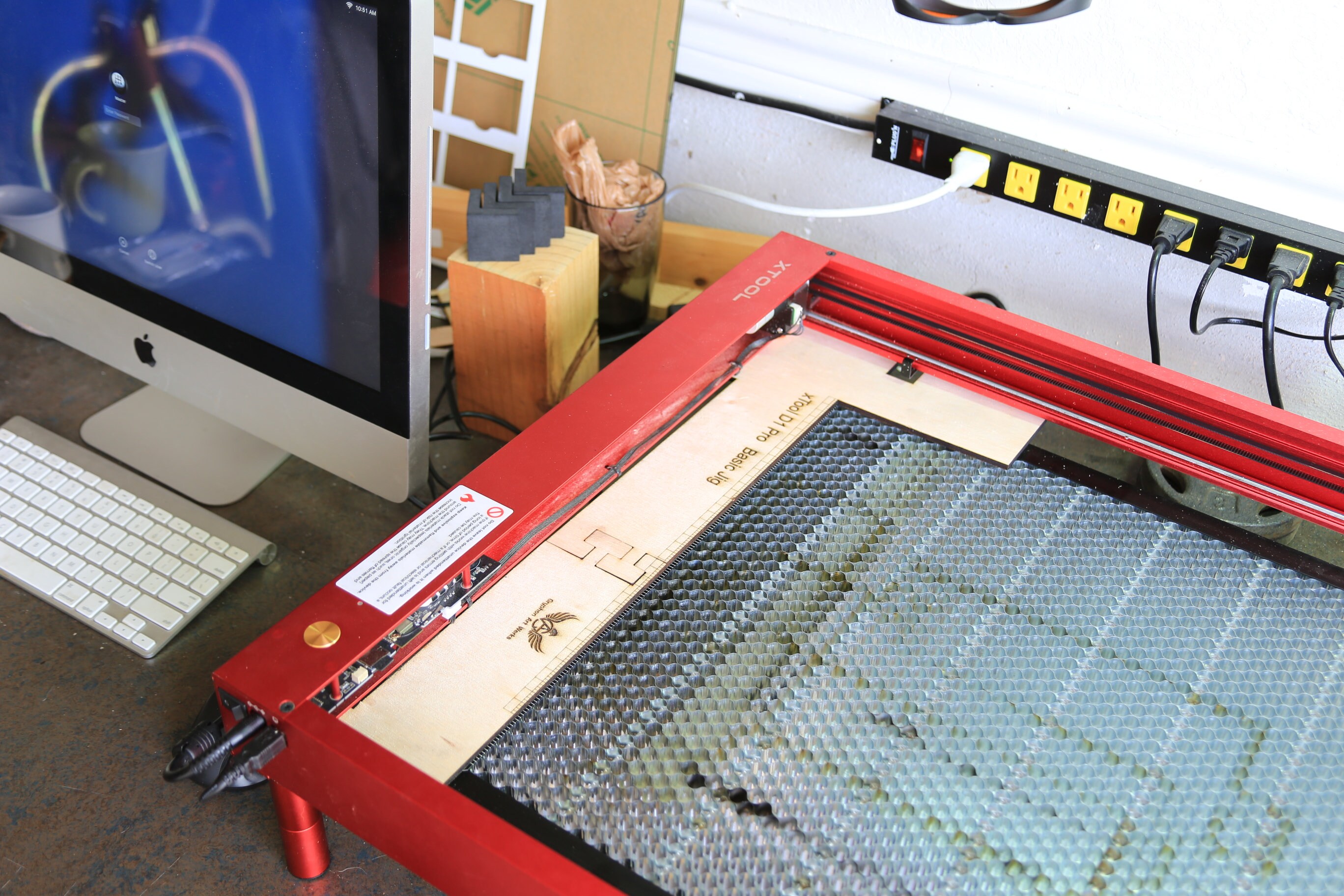 Laser Engraver Squaring Jig File Bundle for Xtool D1 Pro, 1 Piece and 2 ...