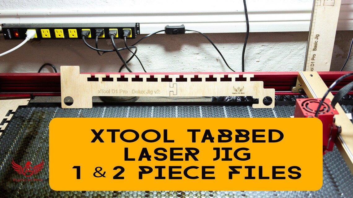 Interlocking Xtool Laser Engraver Jig File Bundle - Xtool D1 Pro, 1 & 2 ...